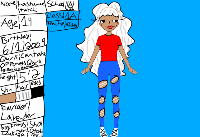 All about my MY HERO ACADEMIA oc - ibisPaint