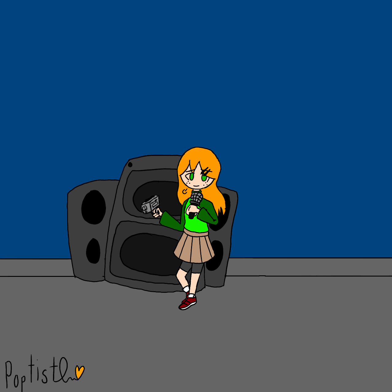 Pico (gender bend) - ibisPaint