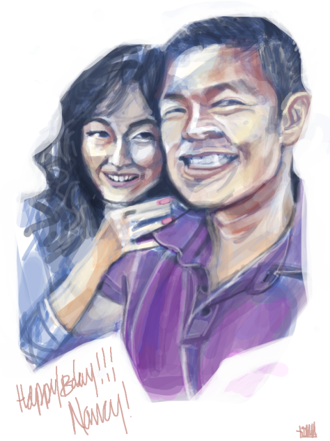 nancy and Brian - ibisPaint