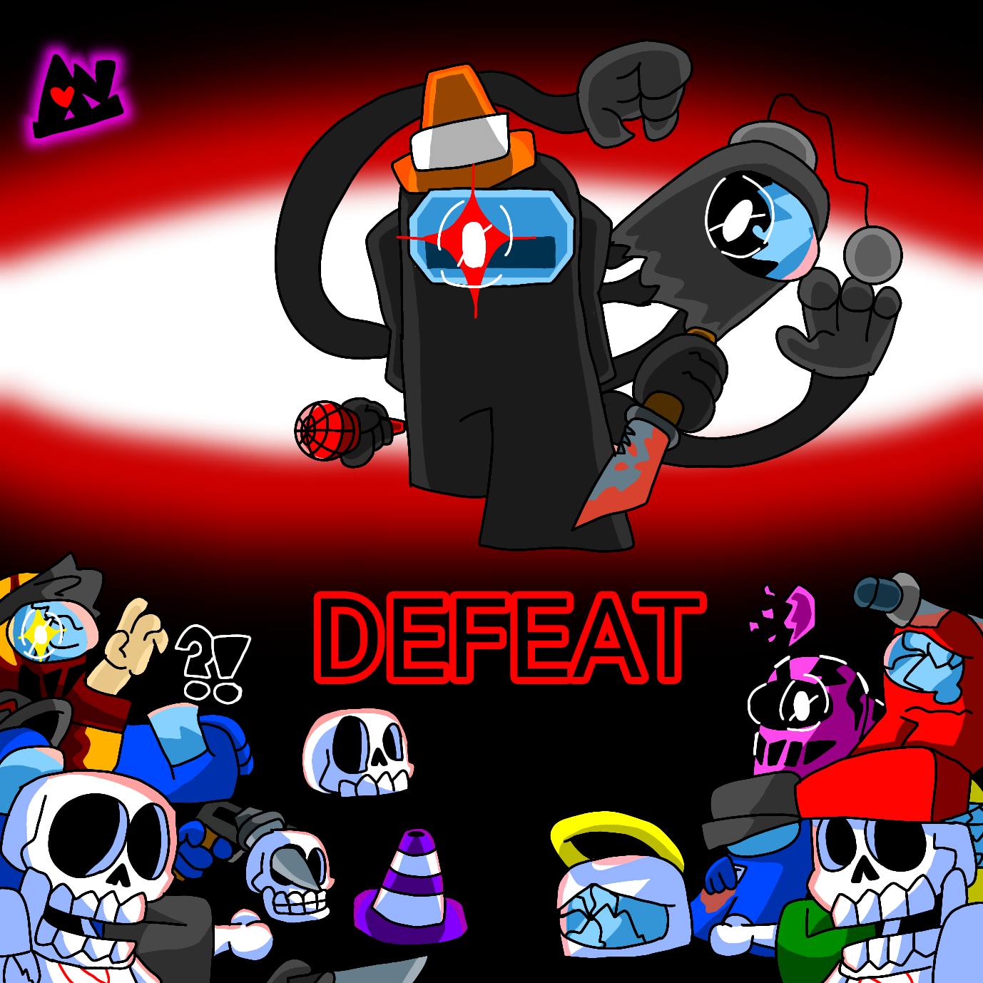 DEFEAT (week 4) remastered - ibisPaint