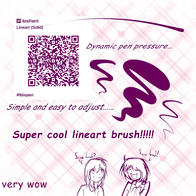 my lineart brush ^^ - ibisPaint