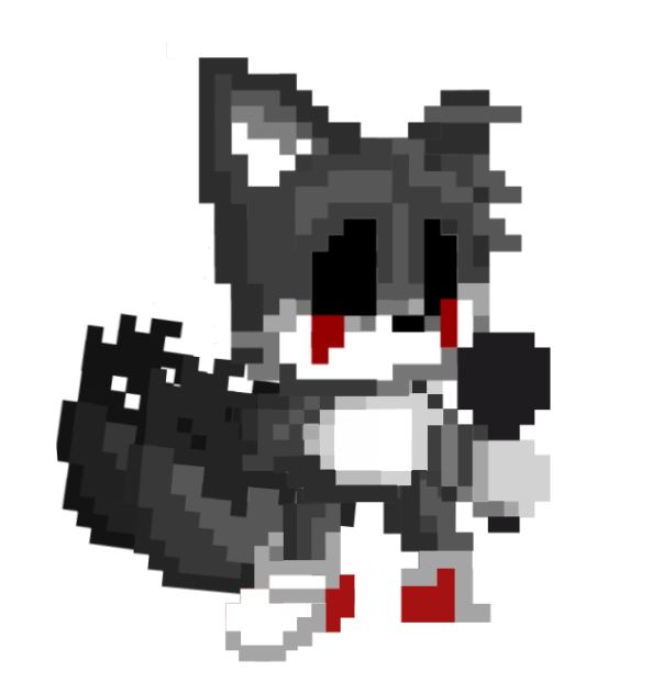 An Actual Tails.Exe Sprite -_- - ibisPaint