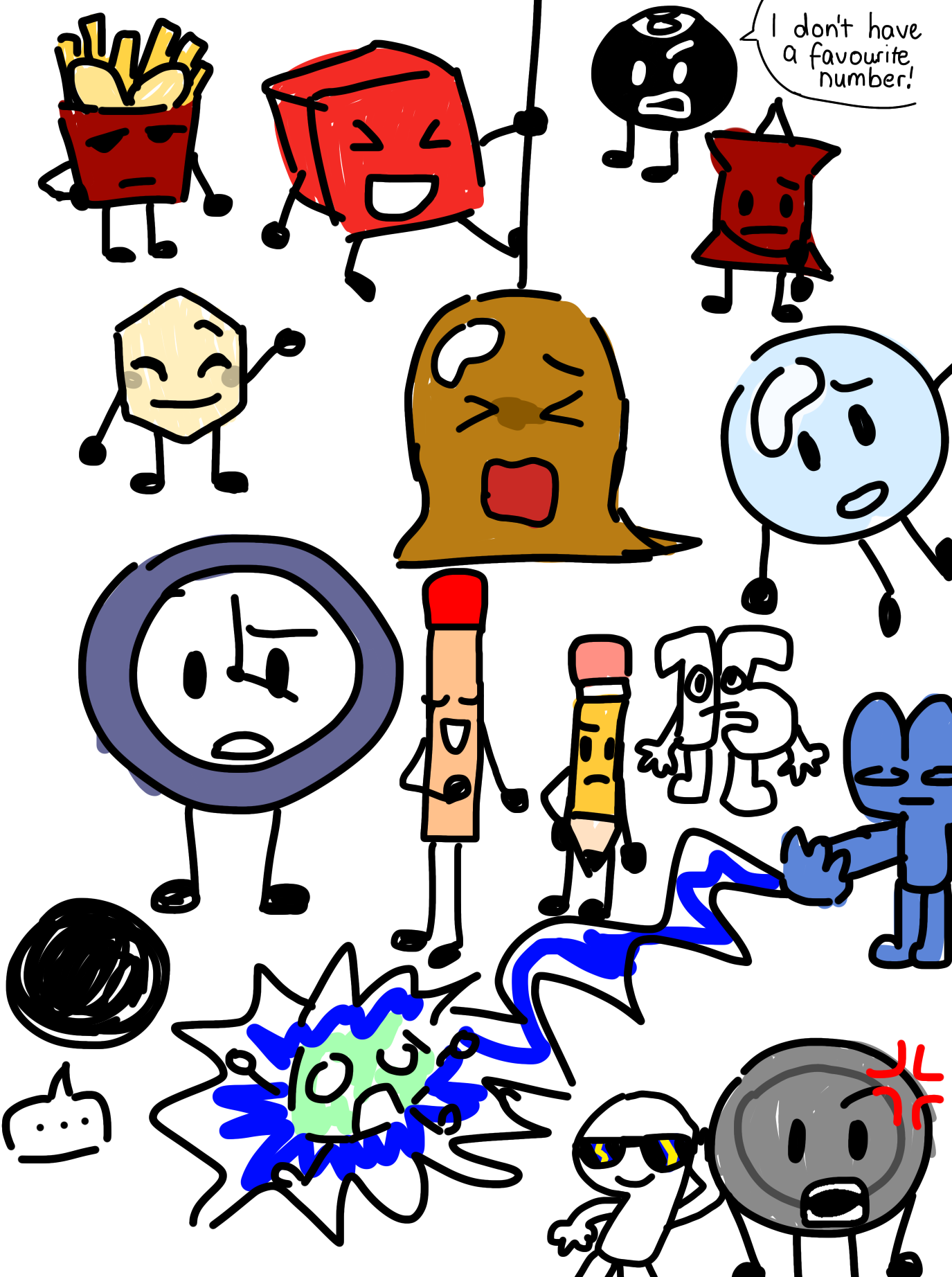 bfb doodles - ibisPaint