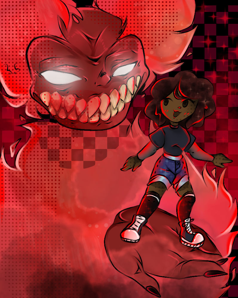 Carol's new friend - ibisPaint