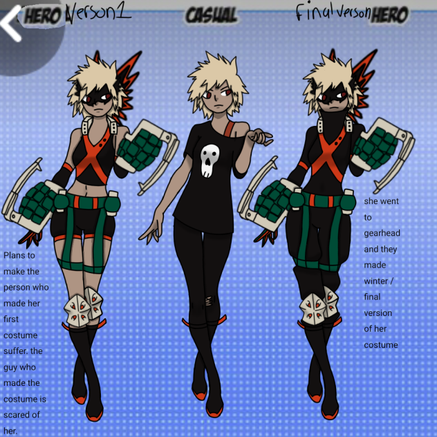 female bakugo - ibisPaint