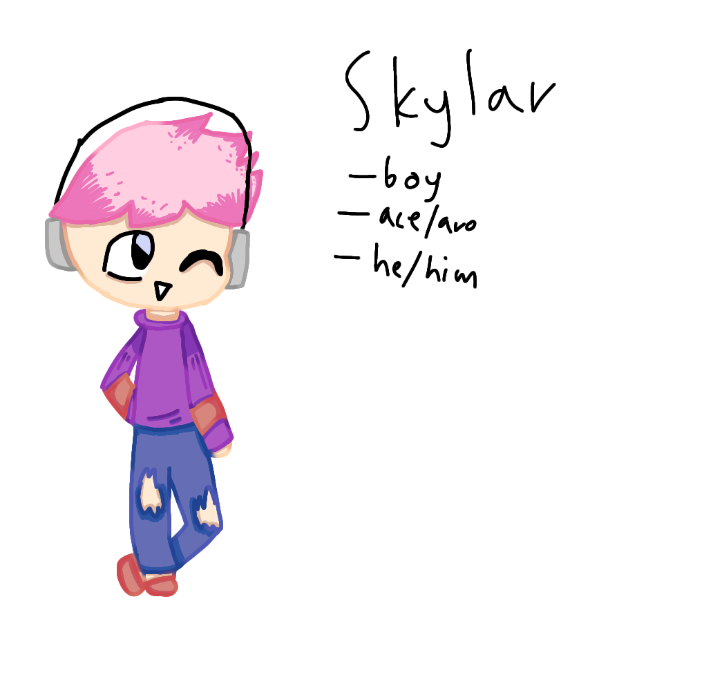 Skylar (Sakura's genderbend) - ibisPaint