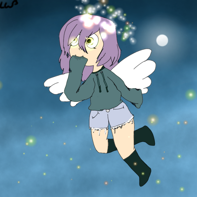 The night angel - ibisPaint