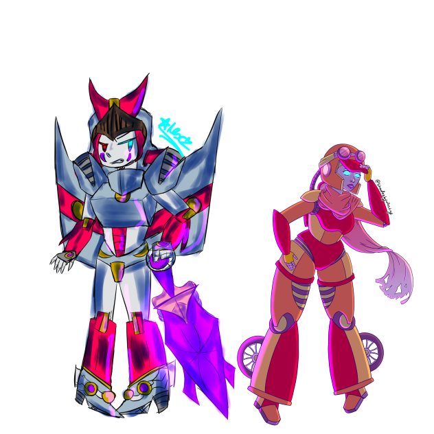 Transformers collab with Alex Ioskevich - ibisPaint