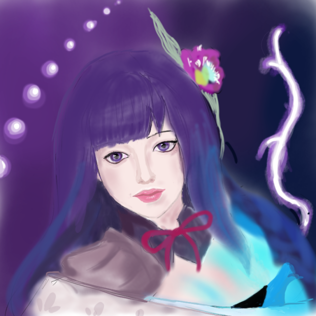 Raiden shogun - ibisPaint