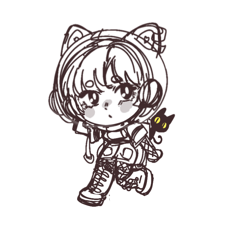 Bianca - Chibi [Sketch] - ibisPaint