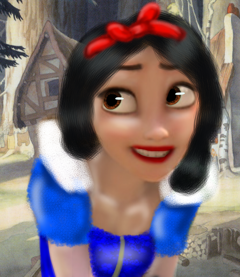 CGI version of Snow White - ibisPaint