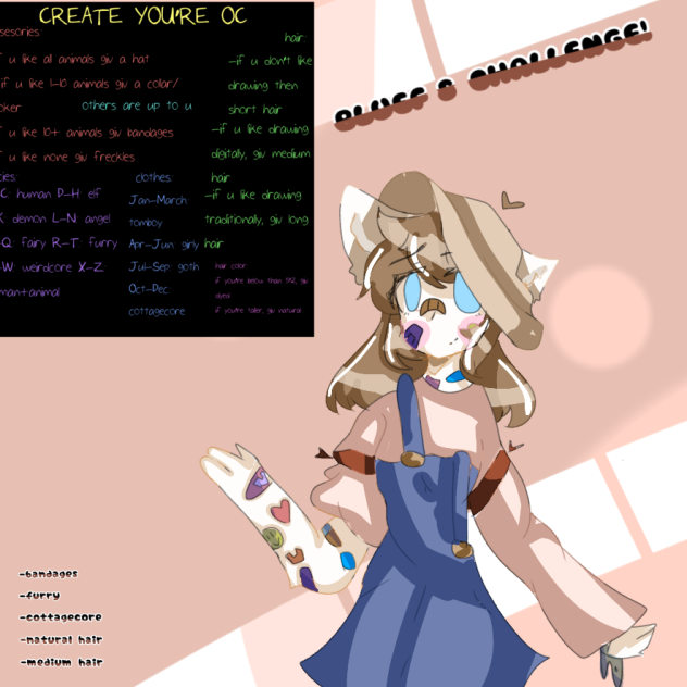 CREATE YOUR OC CHALLENGE !! - ibisPaint