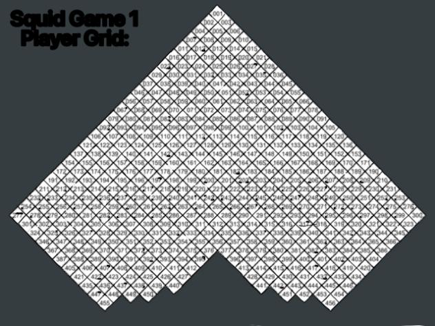 Squid Game Player Grid S1 - ibisPaint