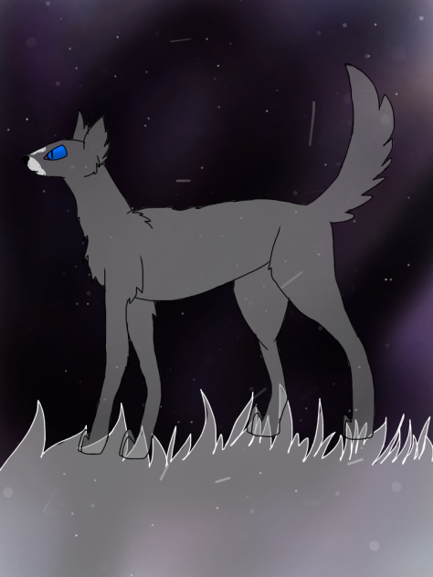 Bluestar in Starclan - ibisPaint