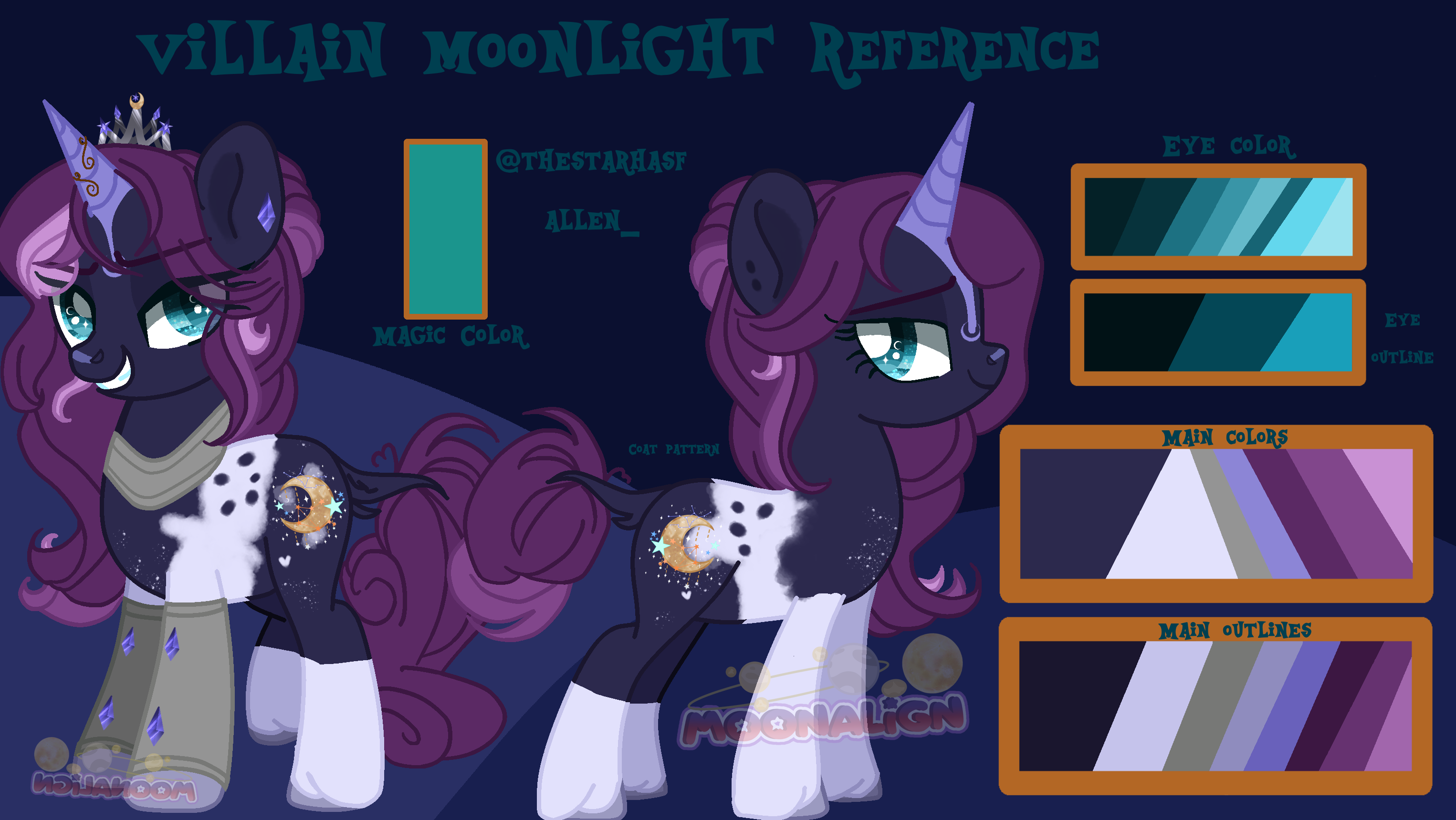 Villain Moonlight Reference - ibisPaint