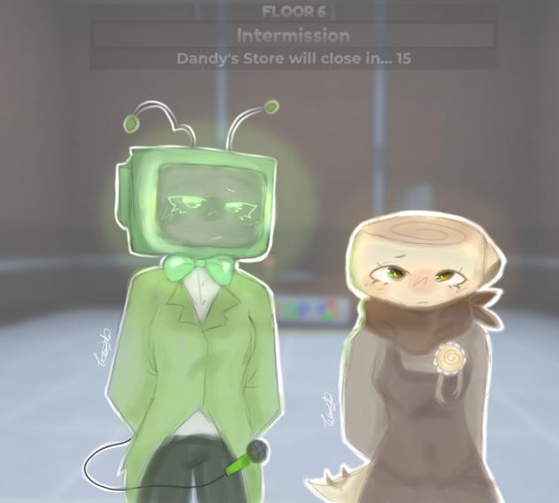 Shell vision fanart (dandy’s world) - ibisPaint