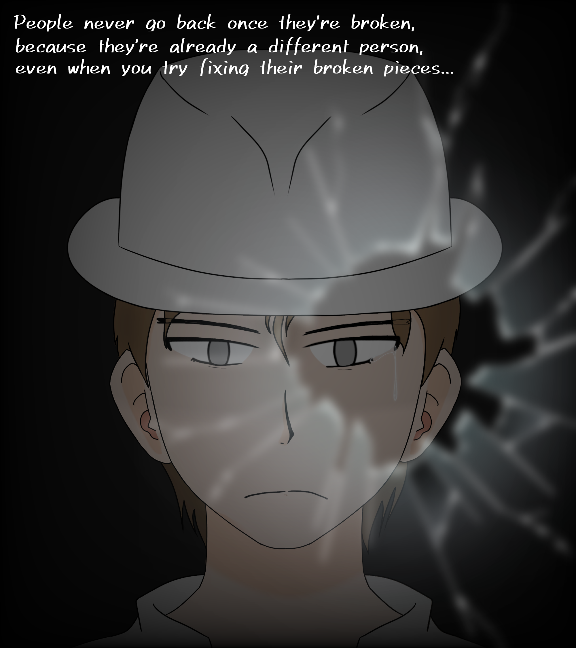 Broken Person - ibisPaint