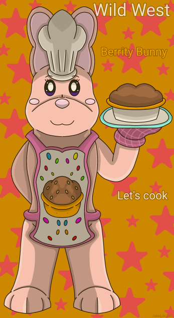 Berrity bunny the baker - ibisPaint