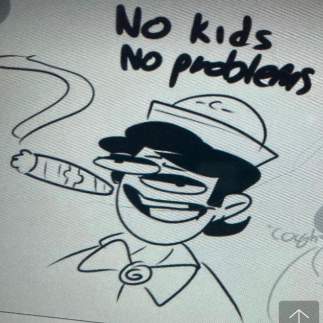 no kids no problems - ibisPaint