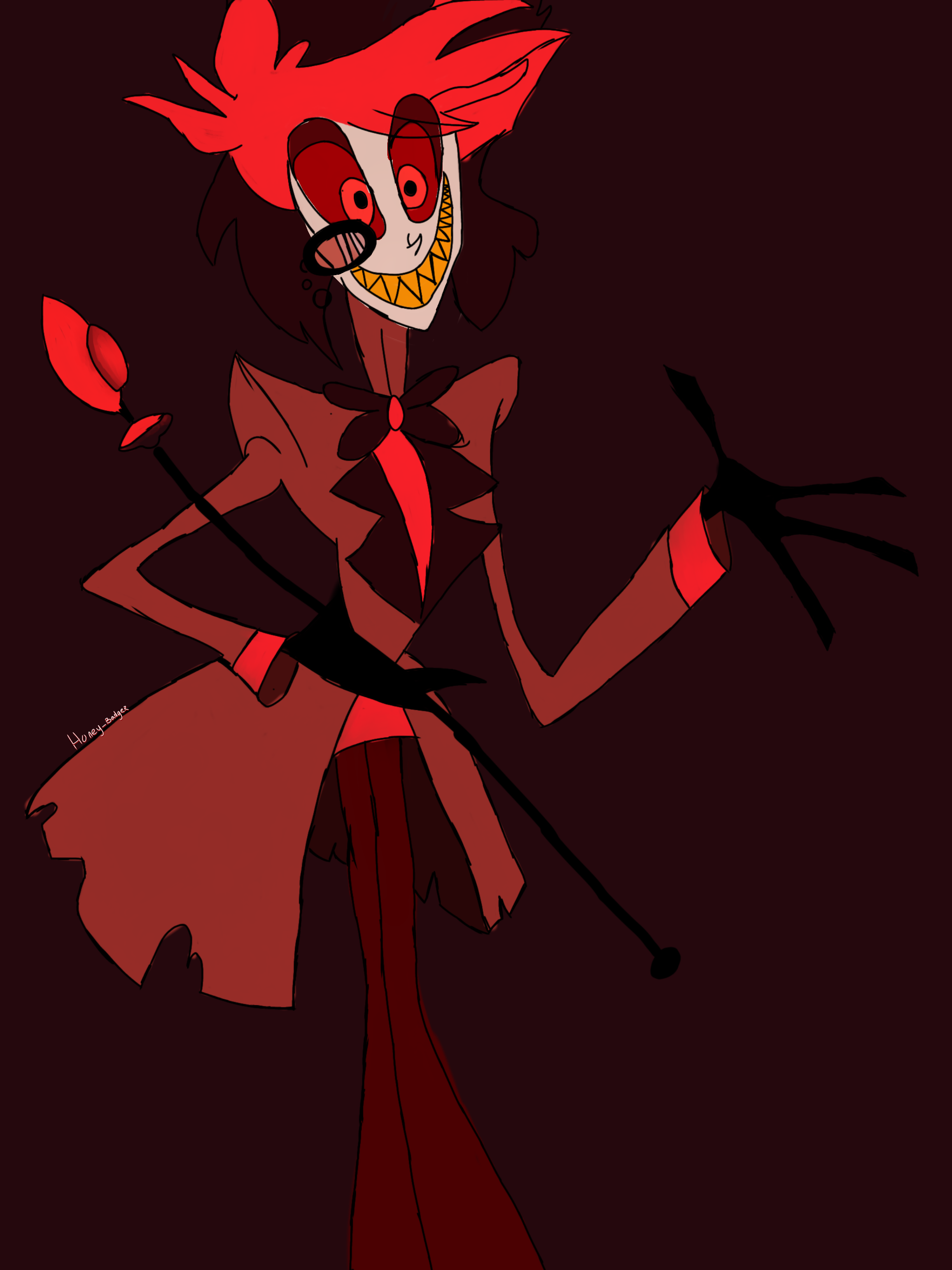 Alastor the radio demon - ibisPaint