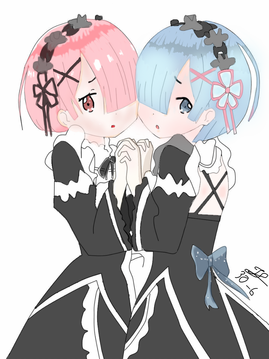 Ram vs Rem - ibisPaint