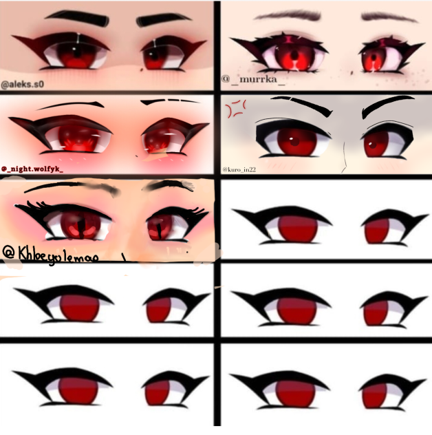 eye drawing colab - ibisPaint