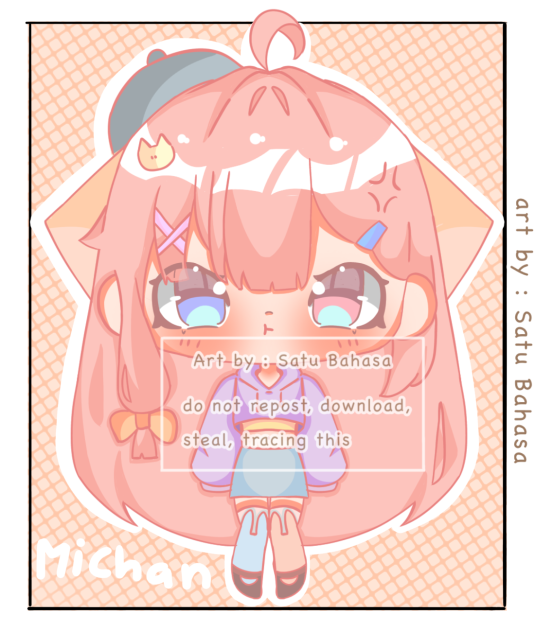 Mi - chan full reff (chibi) - ibisPaint