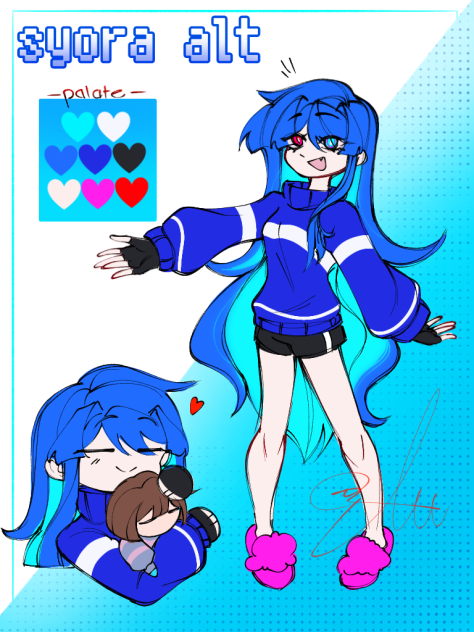 syora alt body ref🩵💙 - ibisPaint