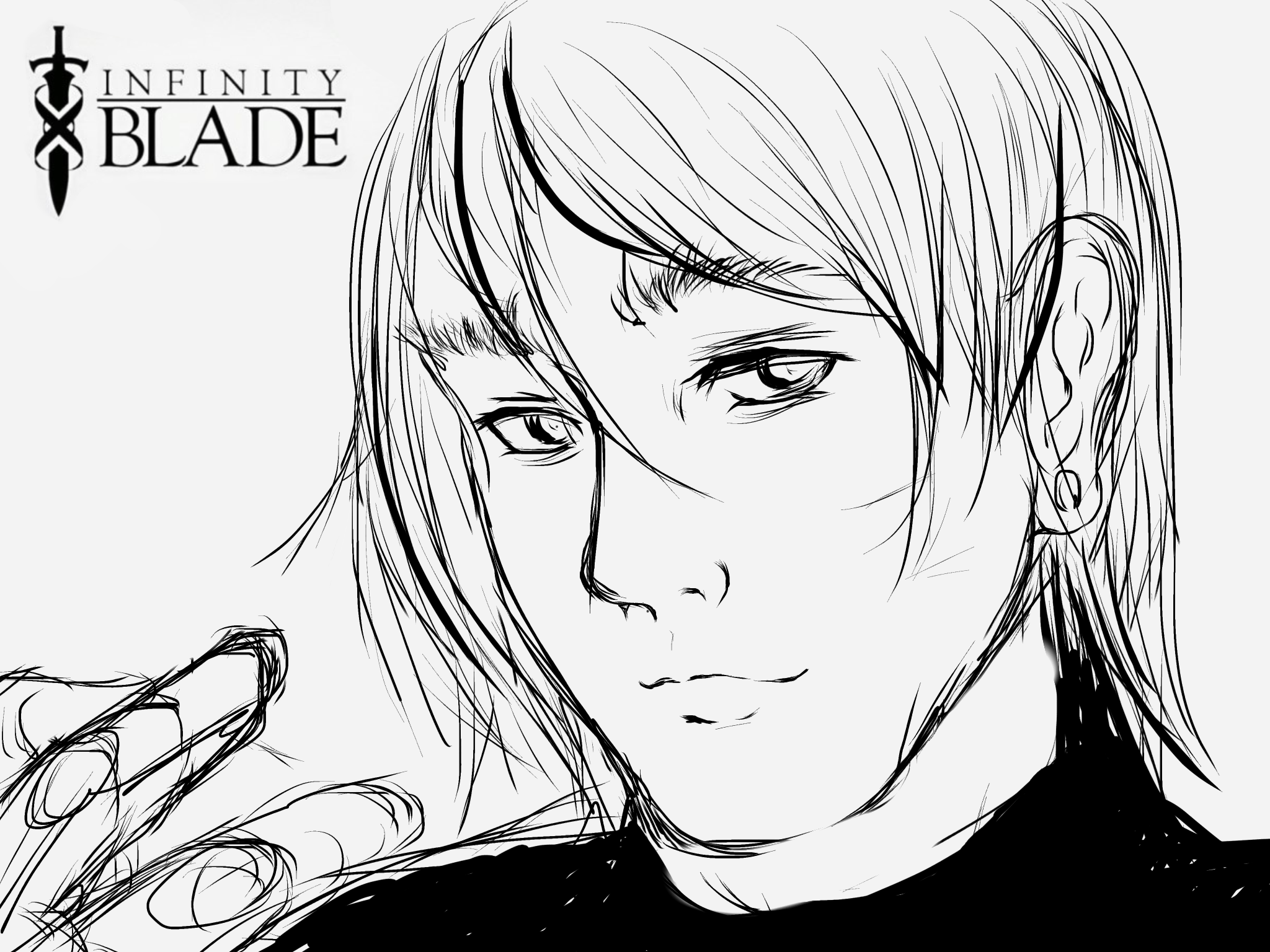 Infinity Blade Raidriar [Young - ibisPaint