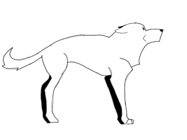 K9 running animation - ibisPaint