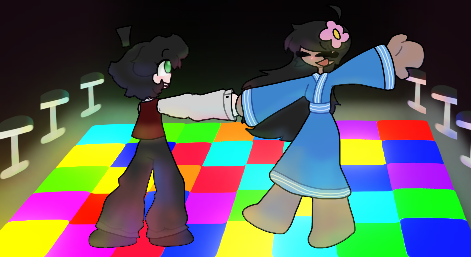 why they dancy🕺💃 - ibisPaint