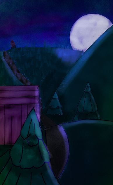 hill landscape - ibisPaint