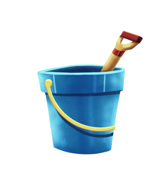 Beach Bucket - ibisPaint