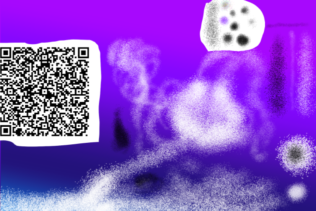 Galaxy spray (P) brush - ibisPaint