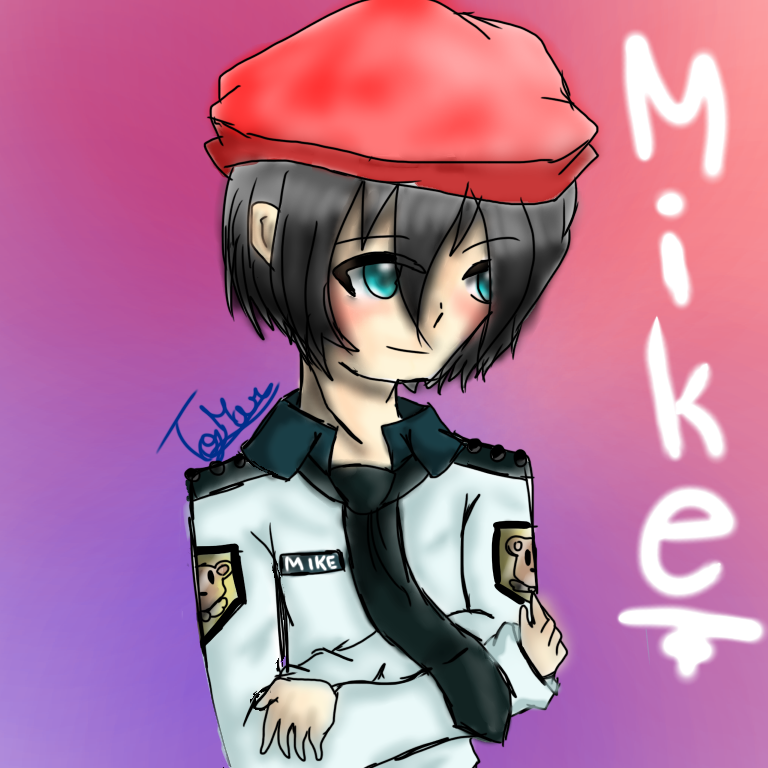 Speed Art- Mike Schmidt (FNAF) - ibisPaint