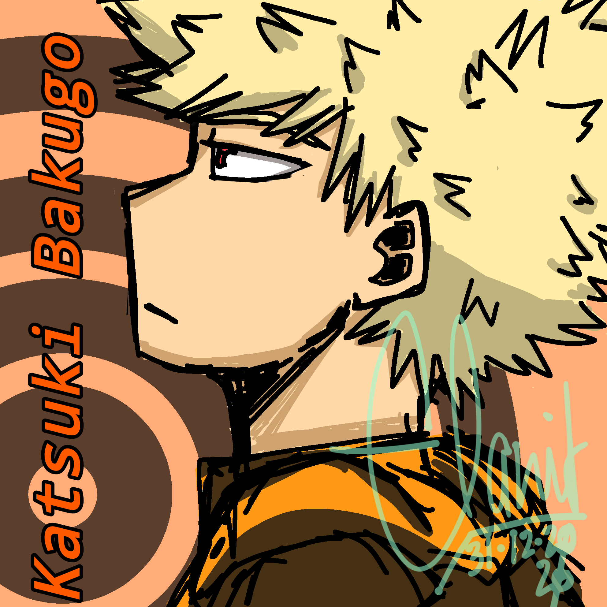 Bakugo [MHA] Fanart - ibisPaint