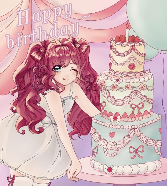 it's my birthday!! - ibisPaint