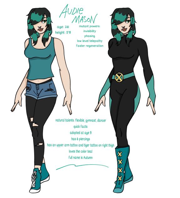 Audie Mason xmen 97 - ibisPaint