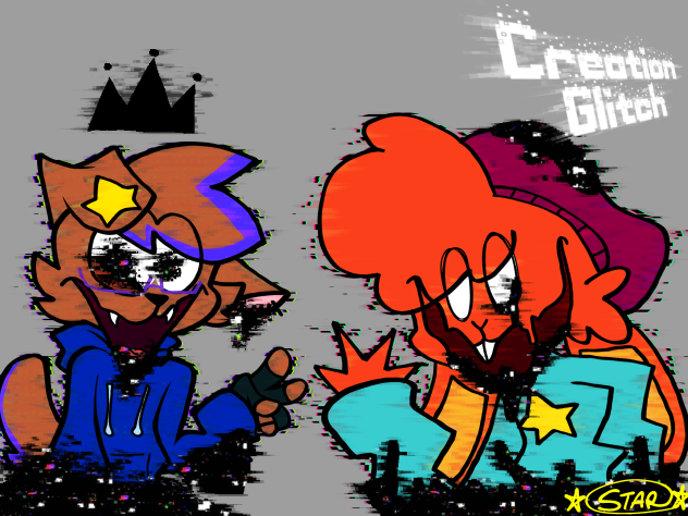 Creation Glitch Pibby Concept - ibisPaint