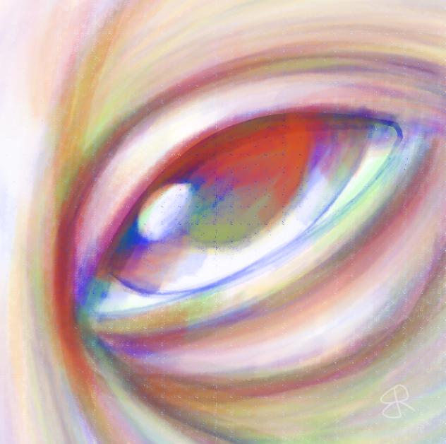 Eye and colors experiment - ibisPaint