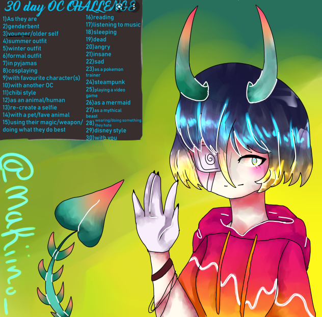 My new character Sonar - ibisPaint