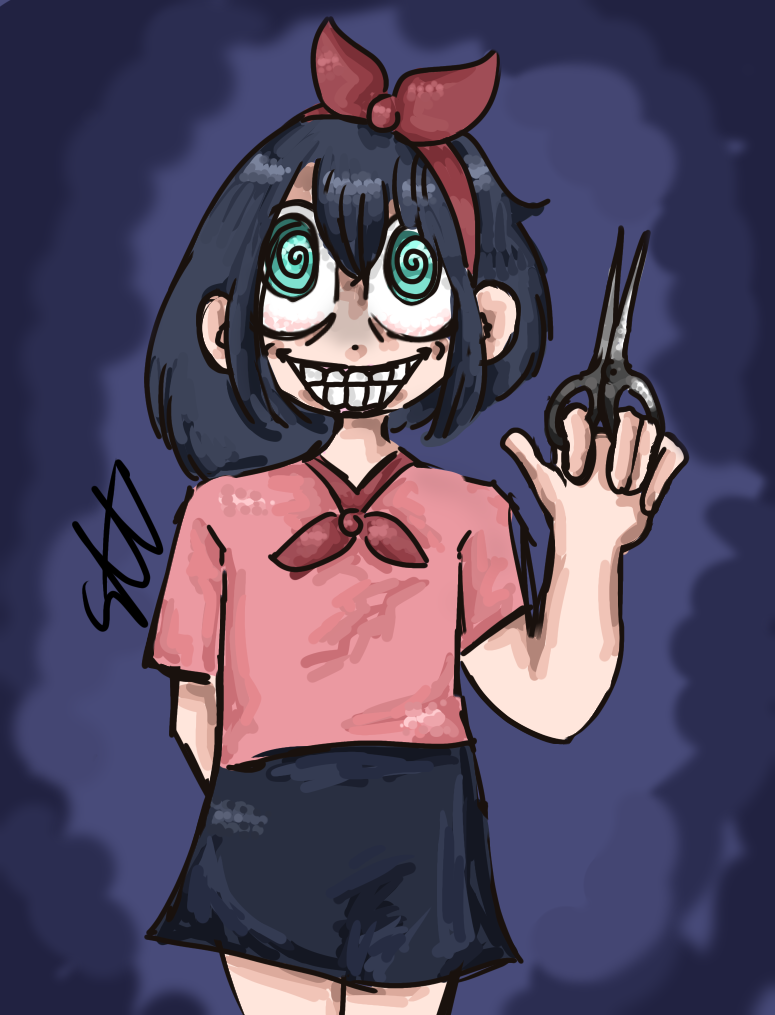 Scissor girl - ibisPaint