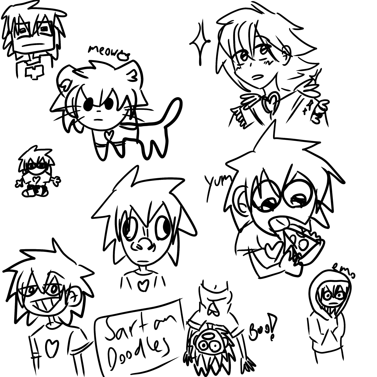 Sartan doodles - ibisPaint