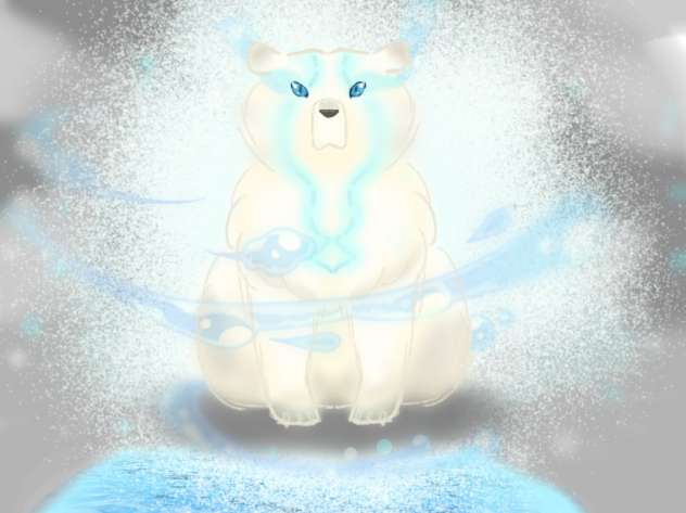 Spirit bear - ibisPaint