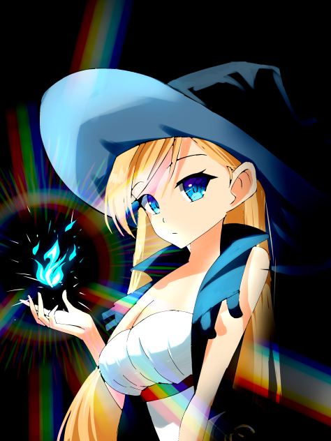 fire witch girl - ibisPaint