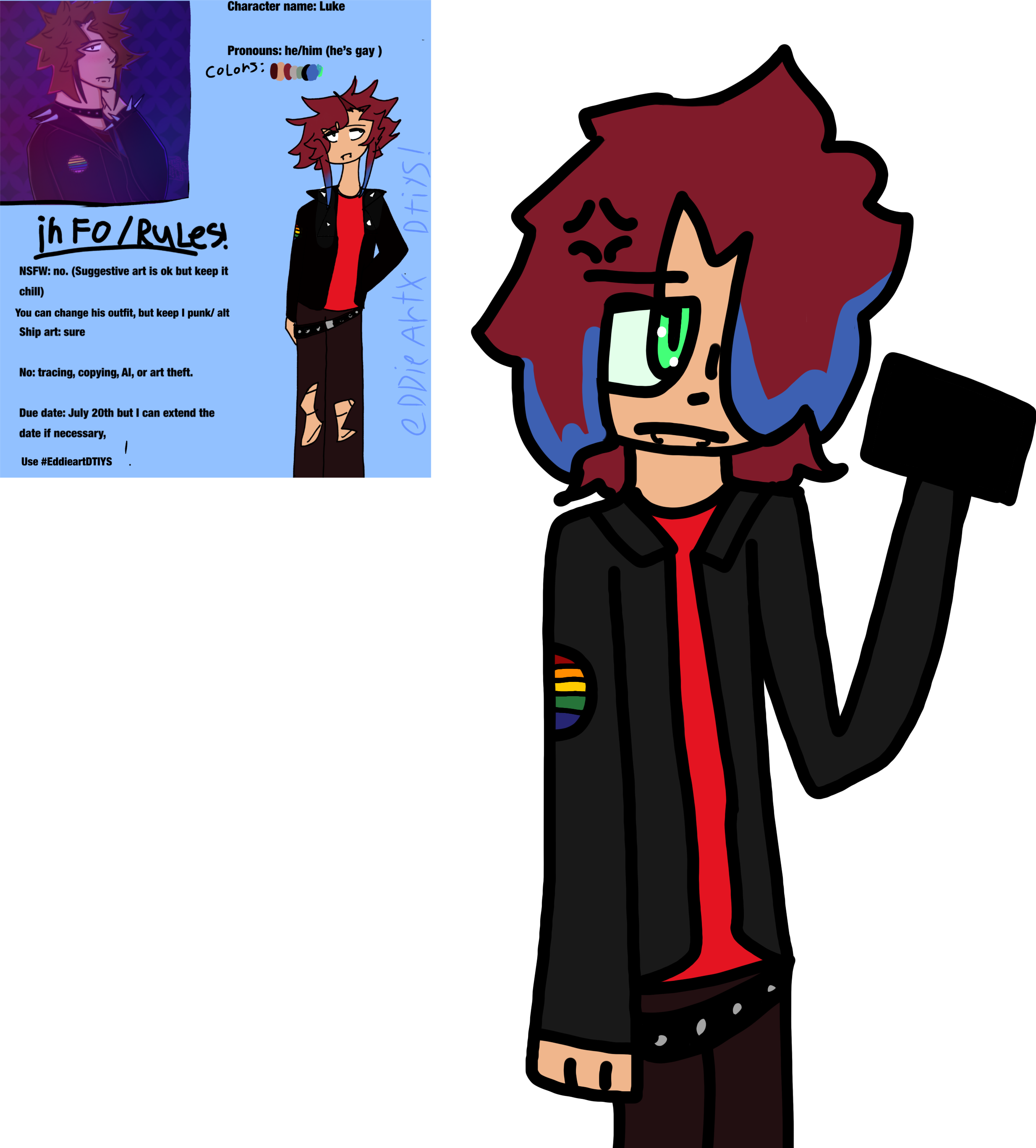 he's so silly X3 - ibisPaint