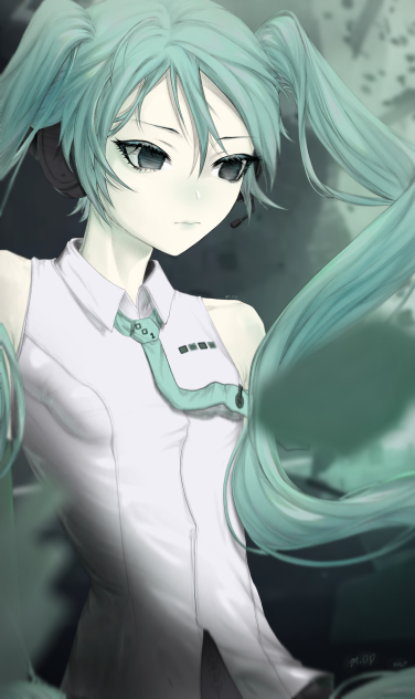 Miku Anonymous M Fanart - ibisPaint