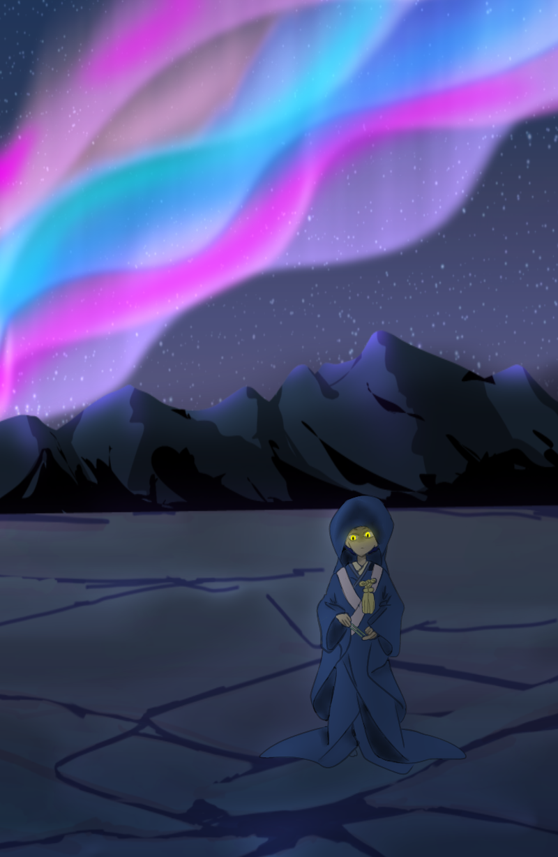 a winter night - ibisPaint