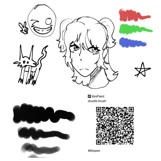 doodle brush - ibisPaint
