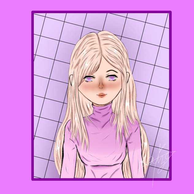 pretty girl - ibisPaint